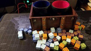 Q-Workshop Battletech House Marik D6 Dice Set (6 Piece Set) — Pippd