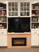 Touchstone 80028 Sideline 28 Recessed Electric Fireplace 28" Wide ...