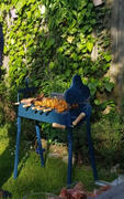 Traditional Greek Cypriot Foukou Rotisserie Charcoal Small BBQ | Blue ...