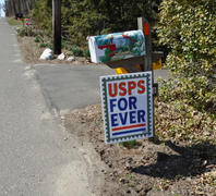 USPS Forever Yard Sign — Dissent Pins