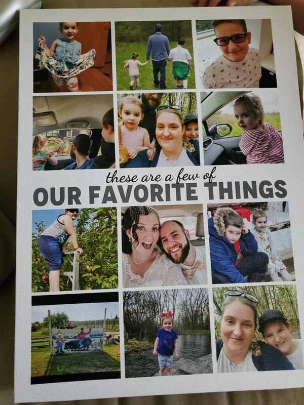 A Few Of Our Favorite Things Photo Collage Canvas | 365Canvas