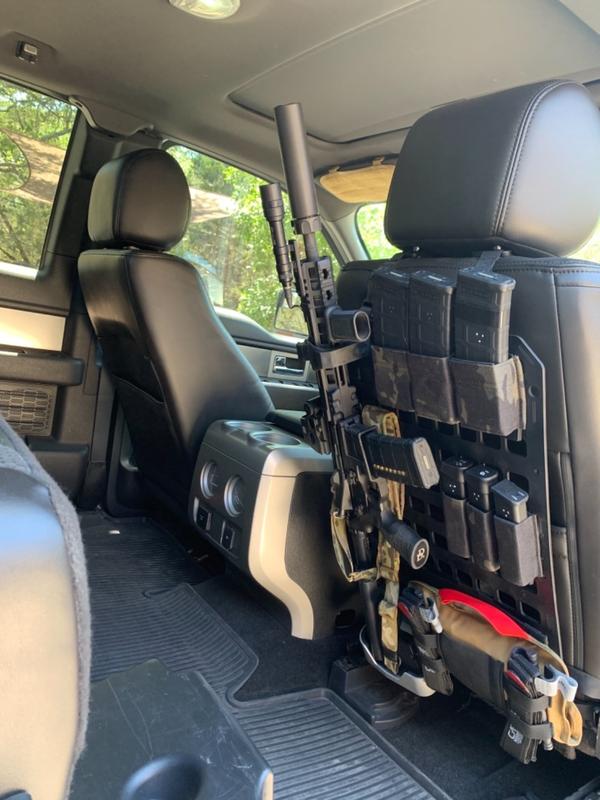 Seat Back Gun Rack | Truck Rifle Rack | Gun Mount for Car