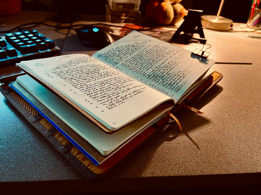 Field Journal | Tomoe River Notebook | Refillable Planner Dot Grid - LOCHBY