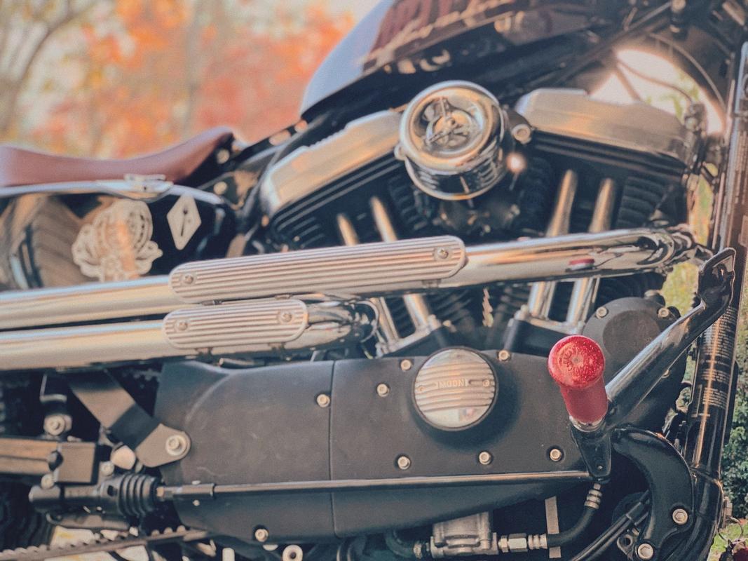 Lowbrow Customs Shotgun Exhaust Pipes 2004-21 Harley-Davidson Sportster ...