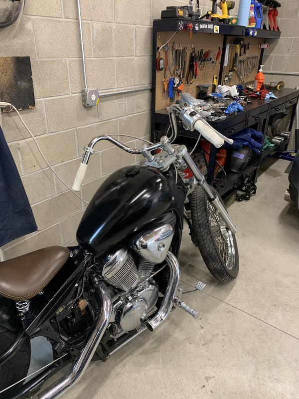 Cycle Standard Mini Ape Hanger Handlebars - 1 inch - 9 inch Rise ...