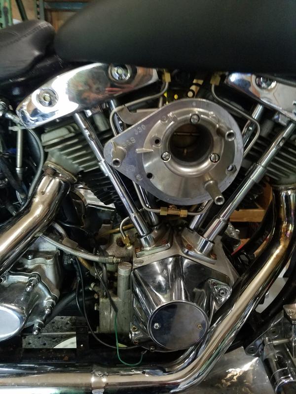 Old-Stf Cycle Shovelhead Rocker Box Split Oil Lines - Brass – Lowbrow ...