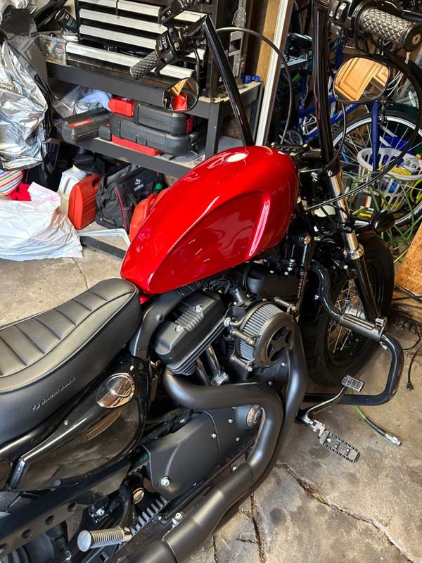 Cycle Standard Blackbird Legacy Gas Tank for 2007-2022 EFI Harley ...