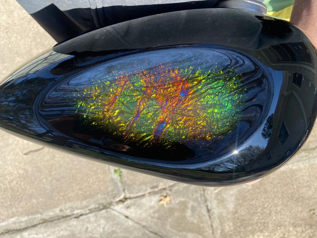 Shallow Tank Dished Wassell Motorcycle Gas Tank Frisco Mount Shallow ...
