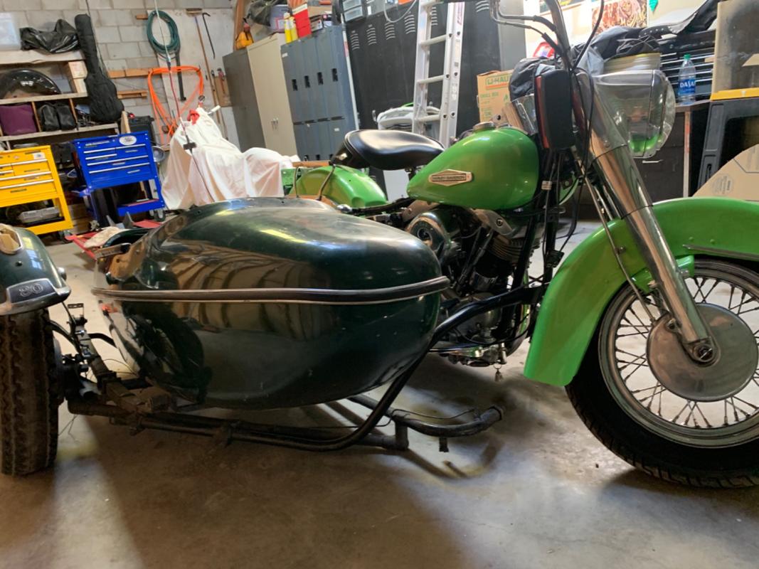 Colony #3102-1 Sidecar Axle for Harley-Davidson Sidecar 1936 - early ...