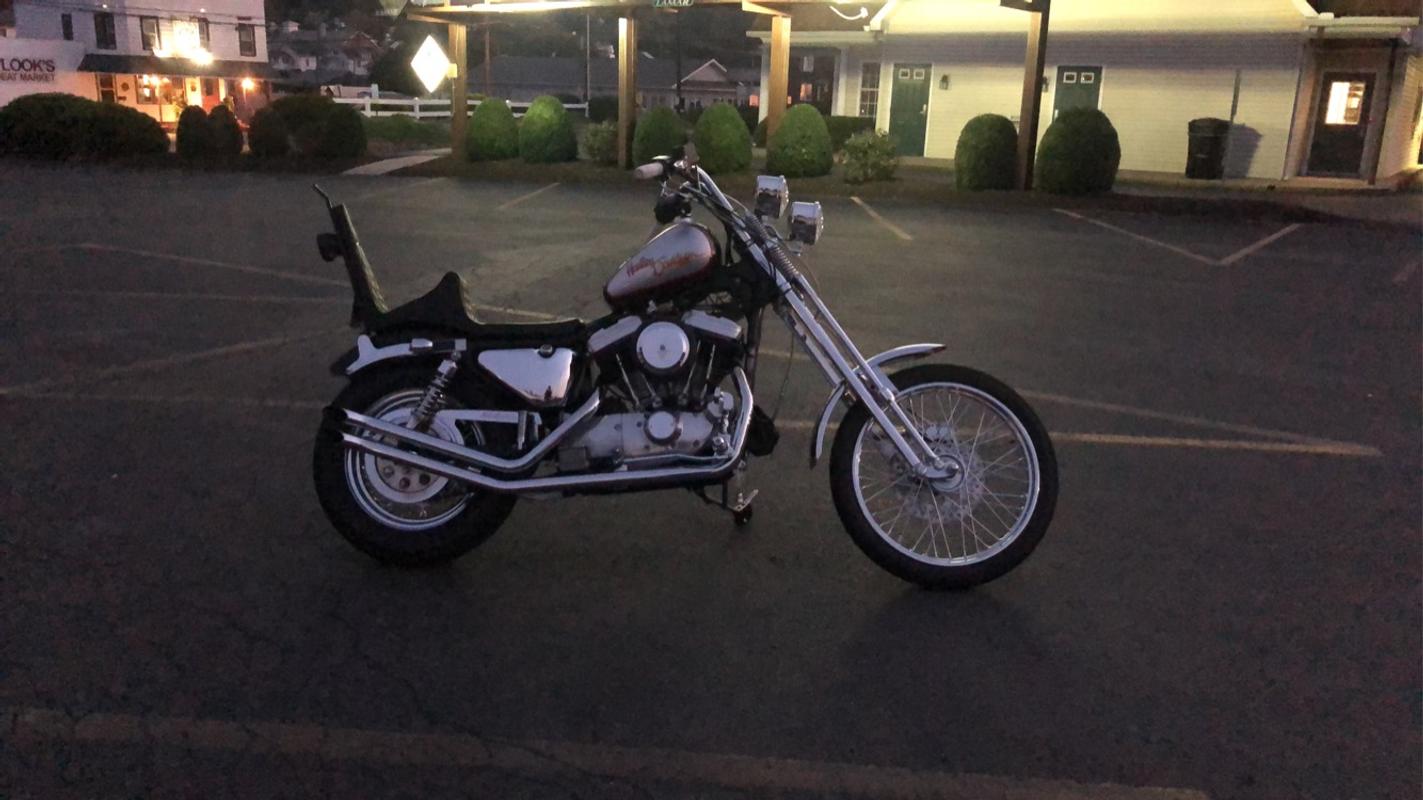 Lowbrow Customs Rabbit Ears Handlebars - 1 inch - Chrome