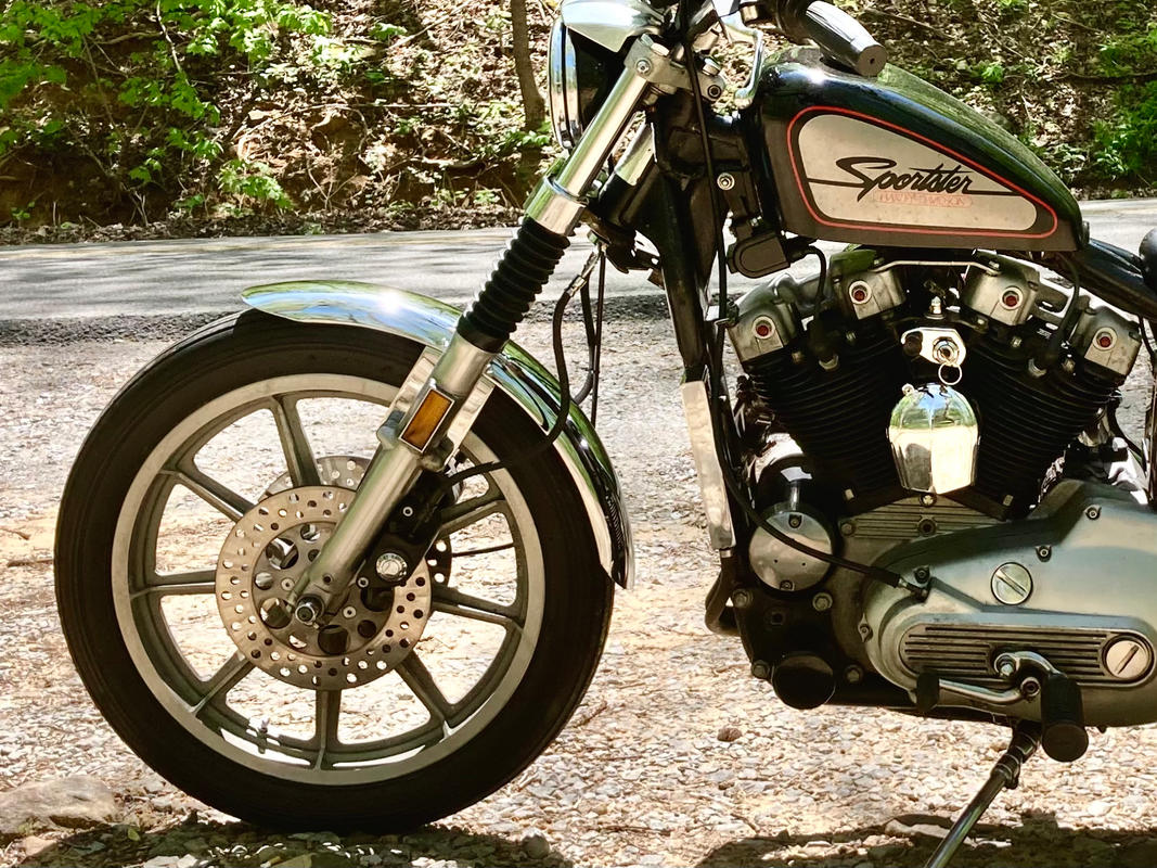 Cycle Standard Front Fender - Chrome - Harley-Davidson 1973-up XL FX ...