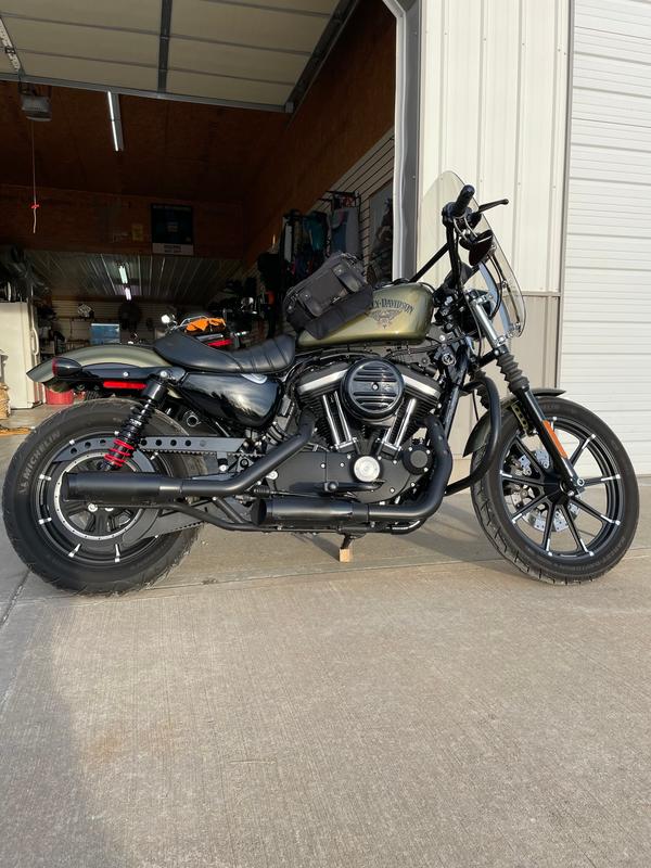 Burly Brand Stiletto Shocks - 15 inch - Harley-Davidson Sportster XL ...