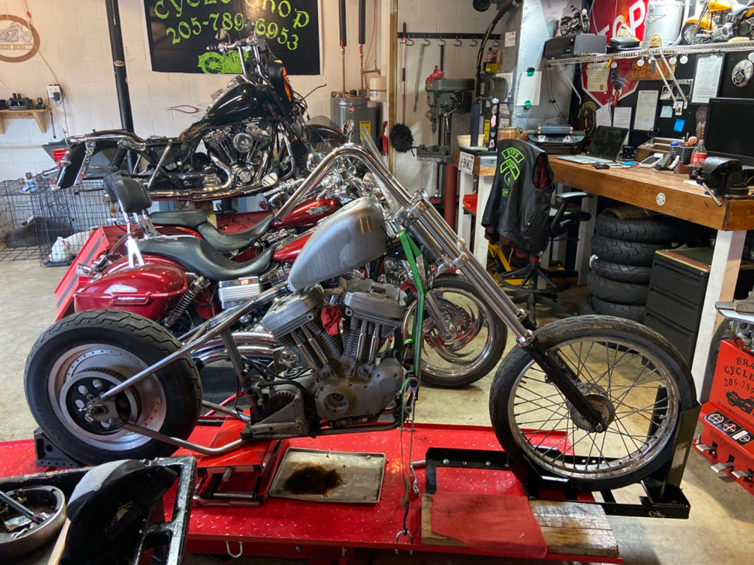Gasbox Full Rigid Frame 1986-2003 Harley-Davidson Sportsters - Sporty ...