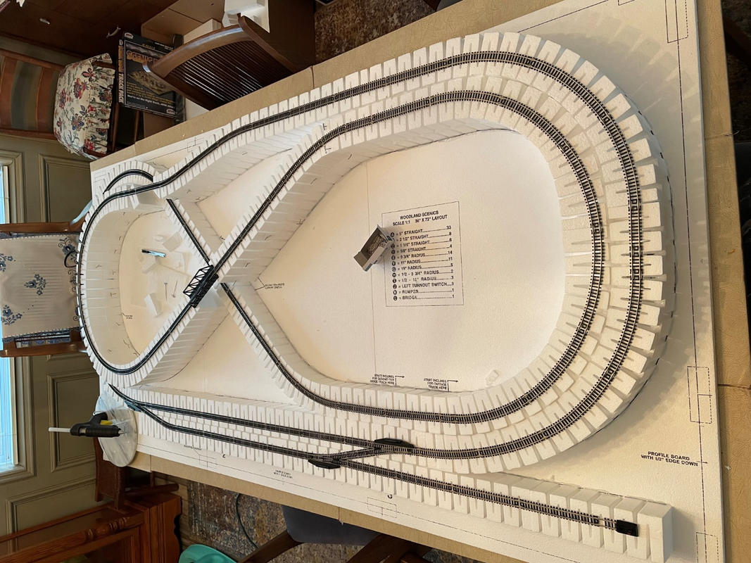 N Scale Scenic Ridge Layout Model Railroad Layouts, 57% OFF