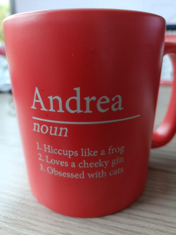 Personalised Name Definition Mug – Spoken Gifts LTD