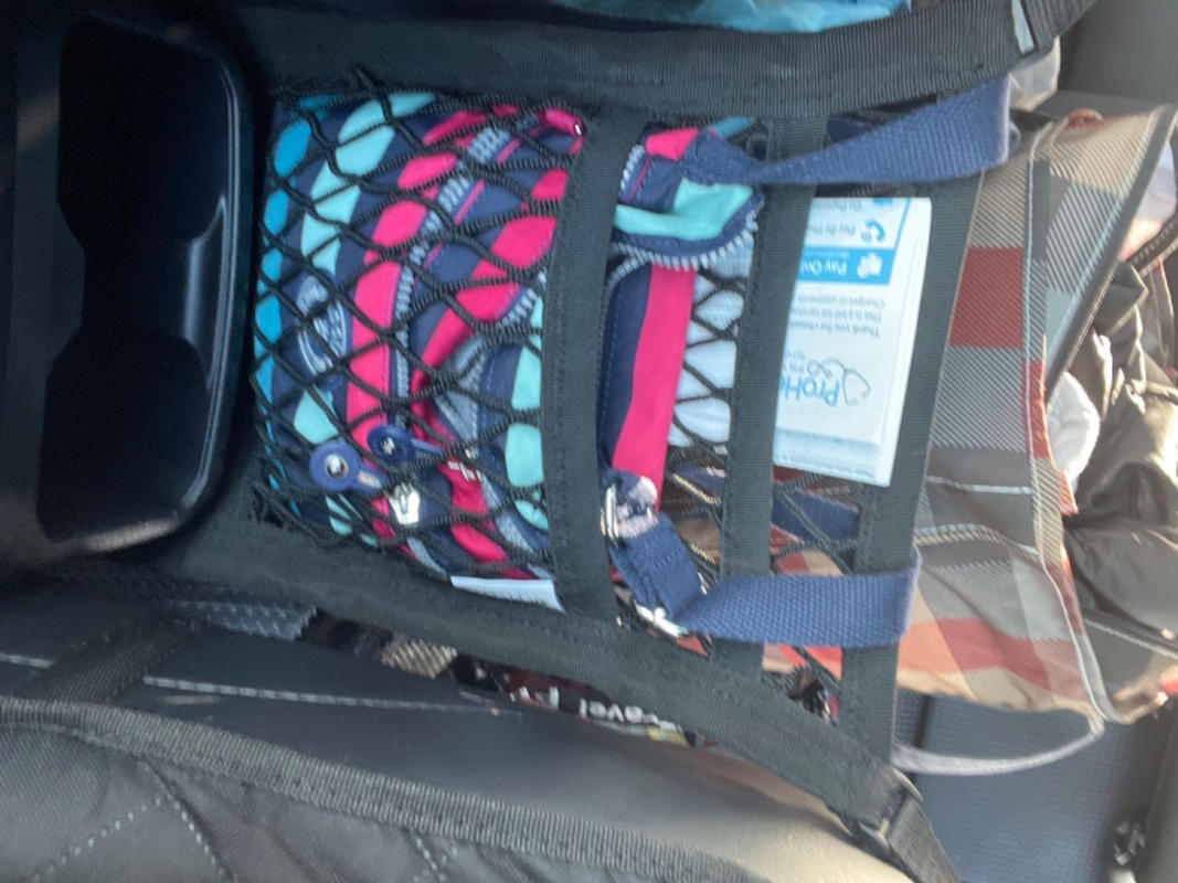 Flatirons Overland Tacoma Seat Divider Storage Net — Tacoma Lifestyle