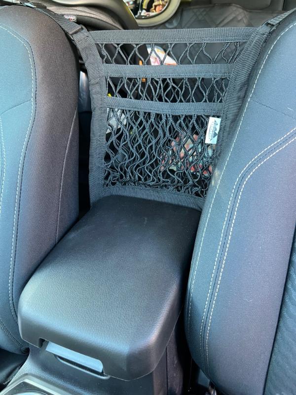 Flatirons Overland Tacoma Seat Divider Storage Net — Tacoma Lifestyle