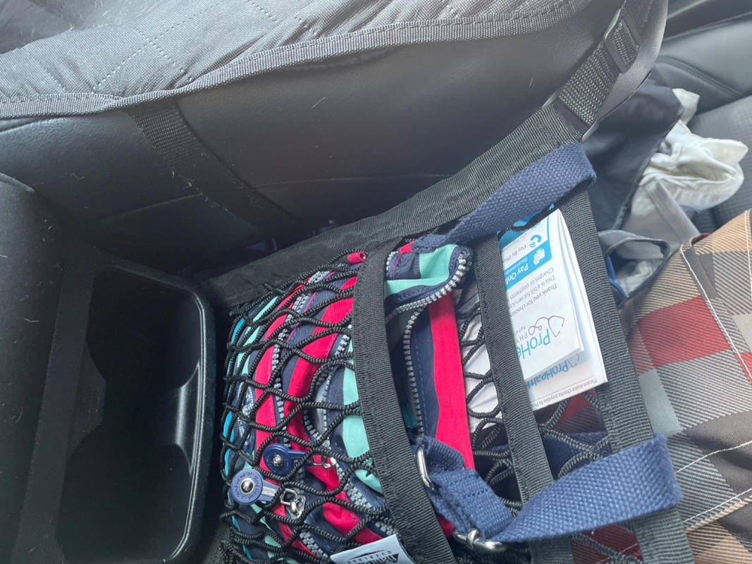 Flatirons Overland Tacoma Seat Divider Storage Net — Tacoma Lifestyle