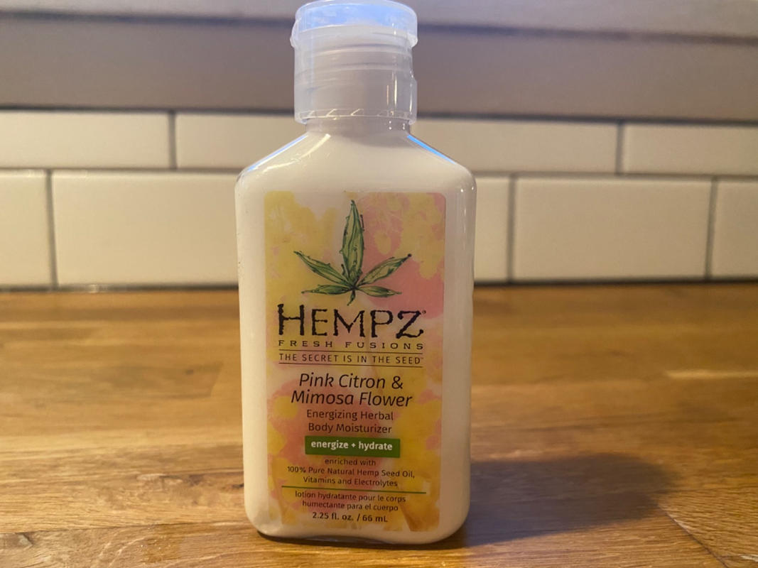 Hempz Fresh Fusions Pink Citron & Mimosa Flower Energizing Herbal Body ...