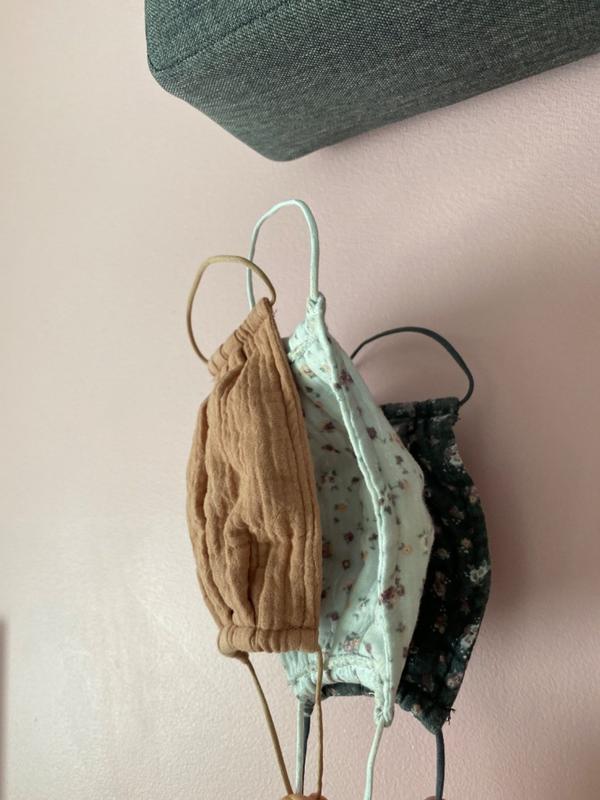 Cotton Face Mask 3pc Set - Blush | KITSCH