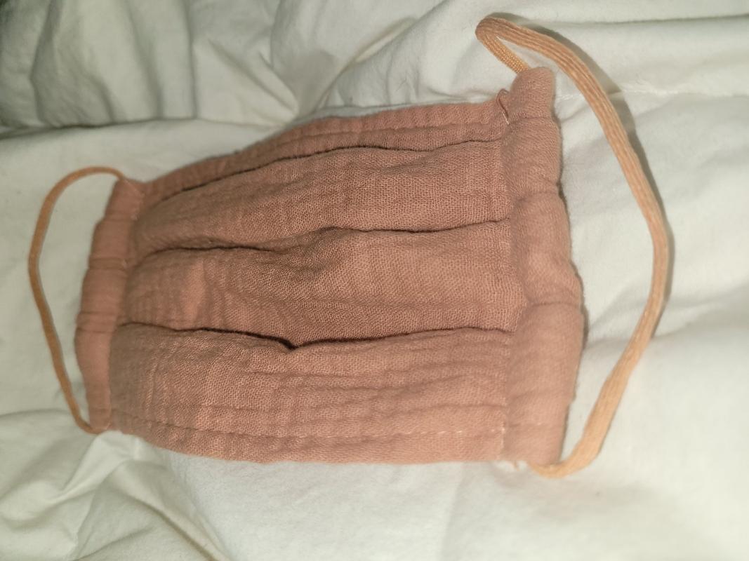 Cotton Face Mask 3pc Set - Blush | KITSCH