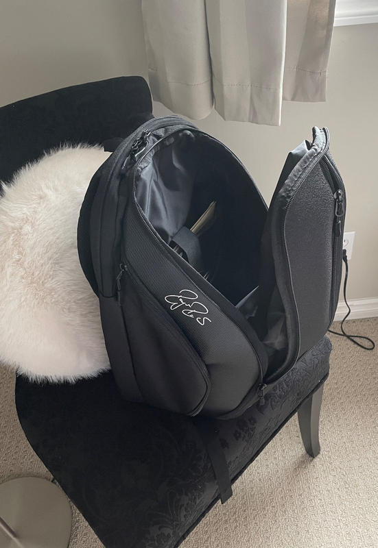 Wilson RF DNA Federer Backpack Racquet Bag (Black) | RacquetGuys.ca