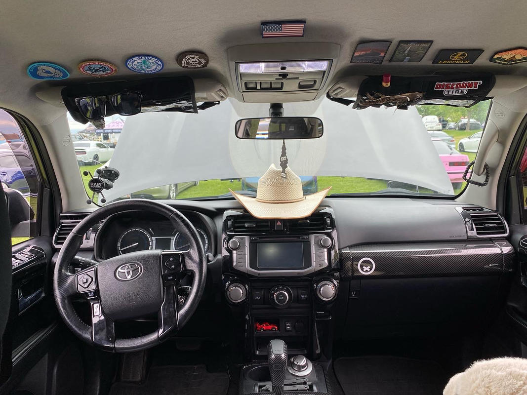 4Runner Lifestyle Sun Visor Molle Panel