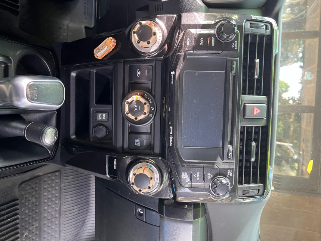 AJT Design Climate & Radio Knobs For 4Runner (2010-2023) — 4Runner ...