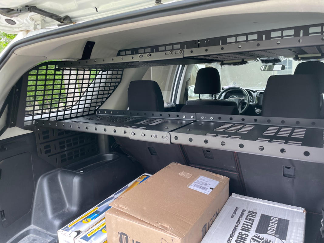 Cali Raised Interior Rear Molle Panel For 4Runner (2010-2023) — 4Runner ...