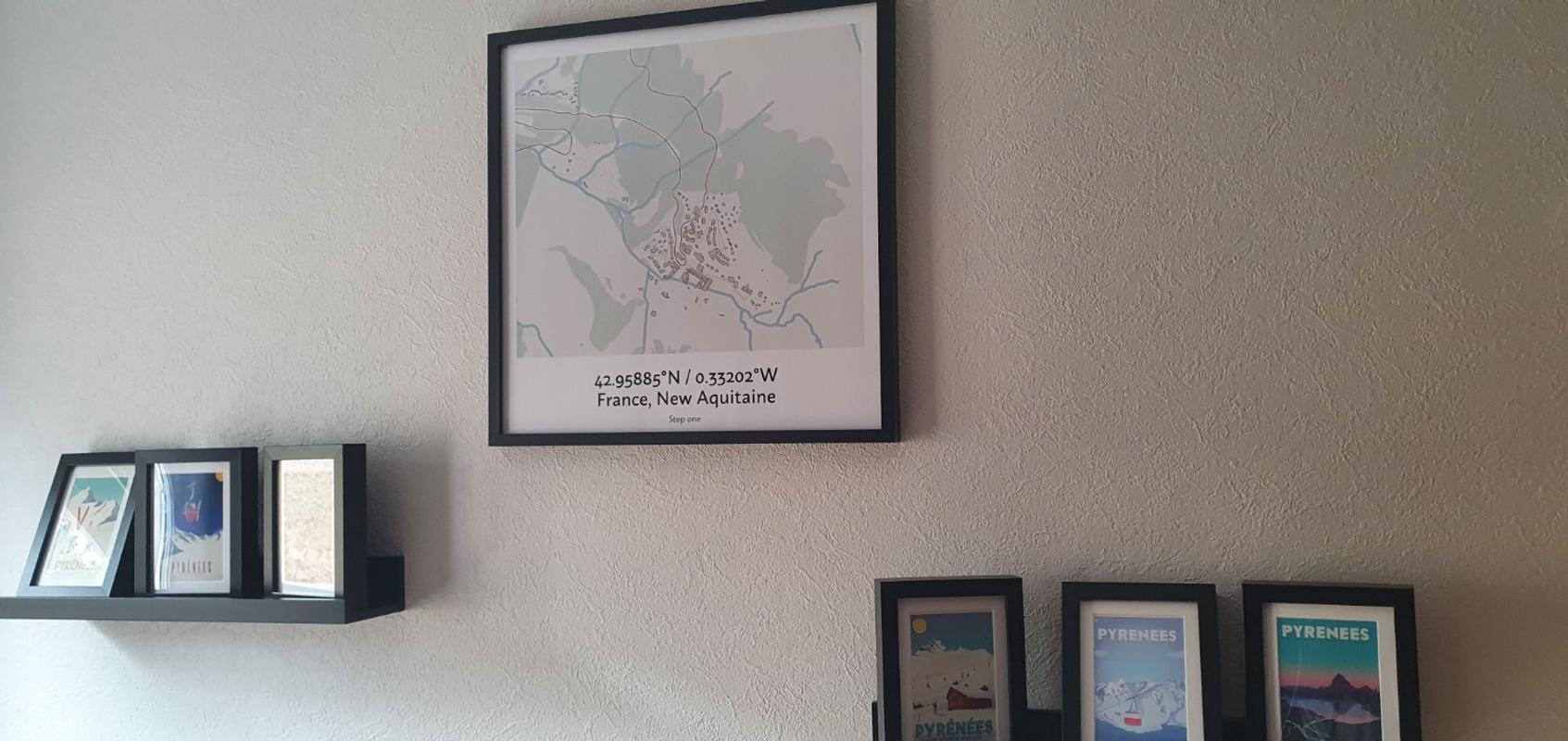 Custom Digital Map - Positive Prints