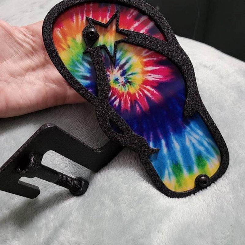 Tattered Texas Flag Foot Pegs – Under The Sun Inserts