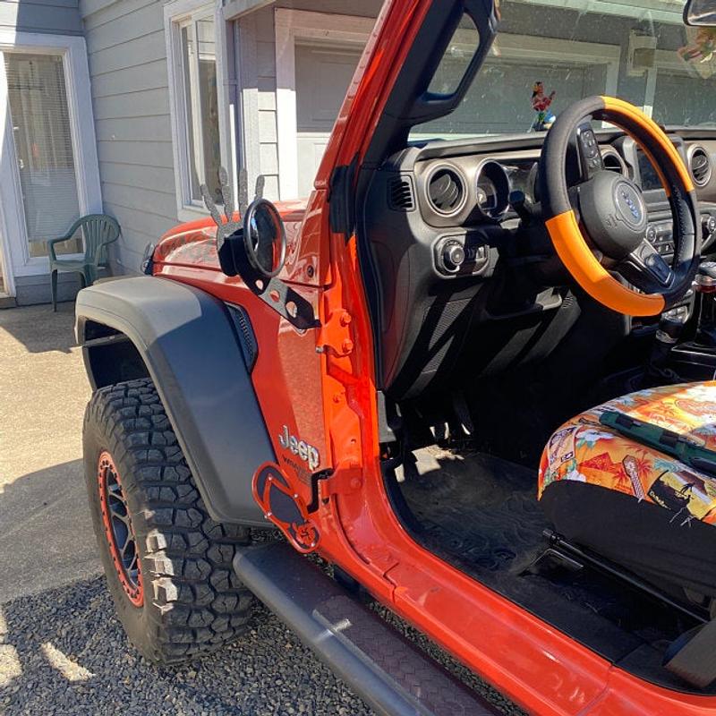 Tattered Texas Flag Foot Pegs – Under The Sun Inserts