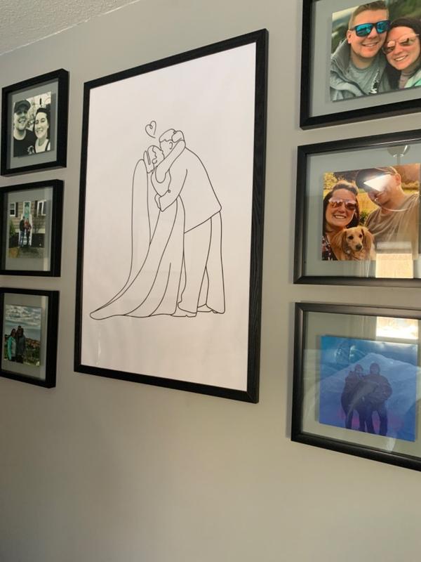 Custom One Line Art - The Perfect Present for Valentine's - Just Lyne