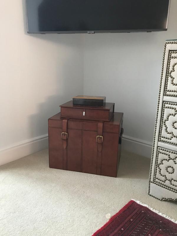 Leather Box File. Magnetic clasp. Up to A4. Personalise Above Clasp ...