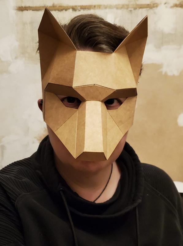 Fox Half Mask – Wintercroft
