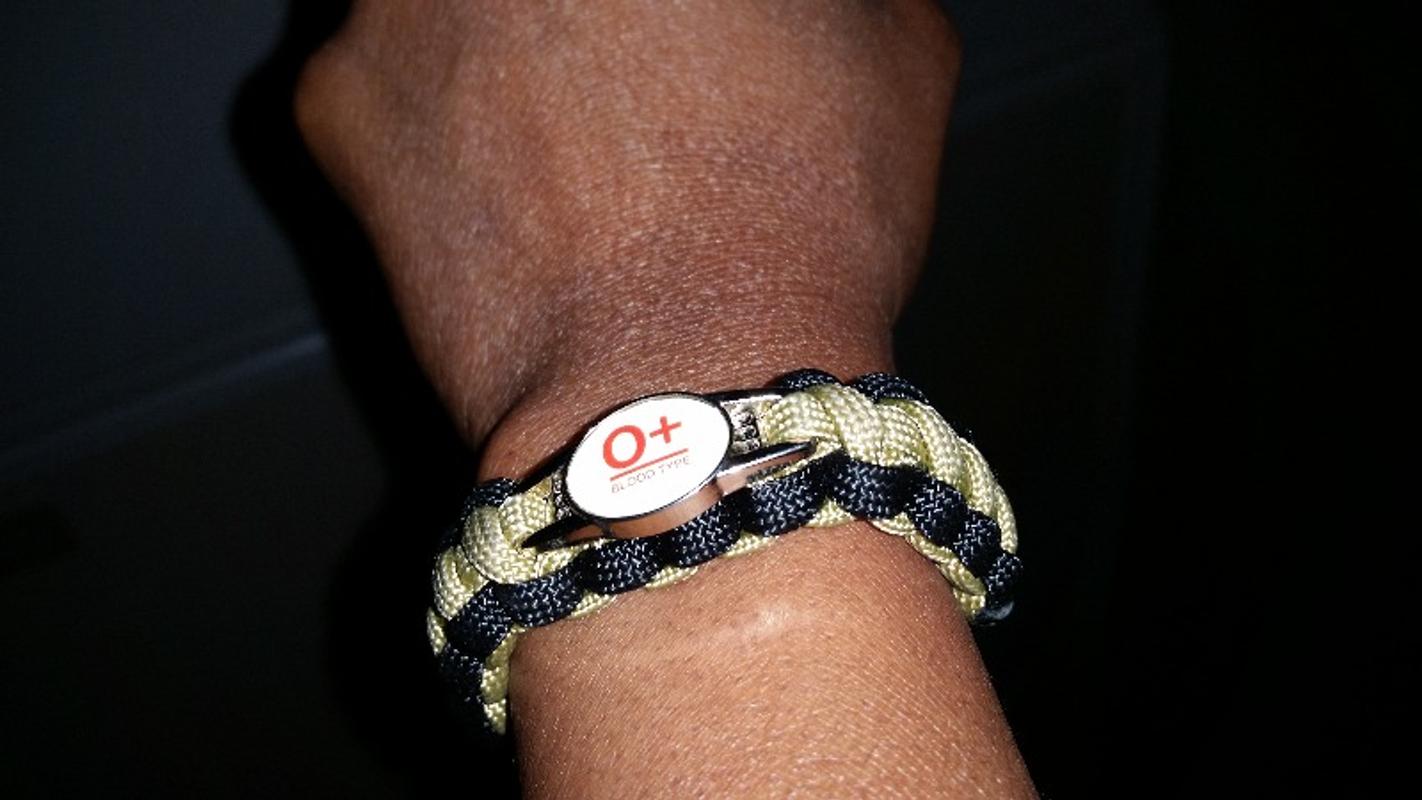 O negative blood type bracelet store