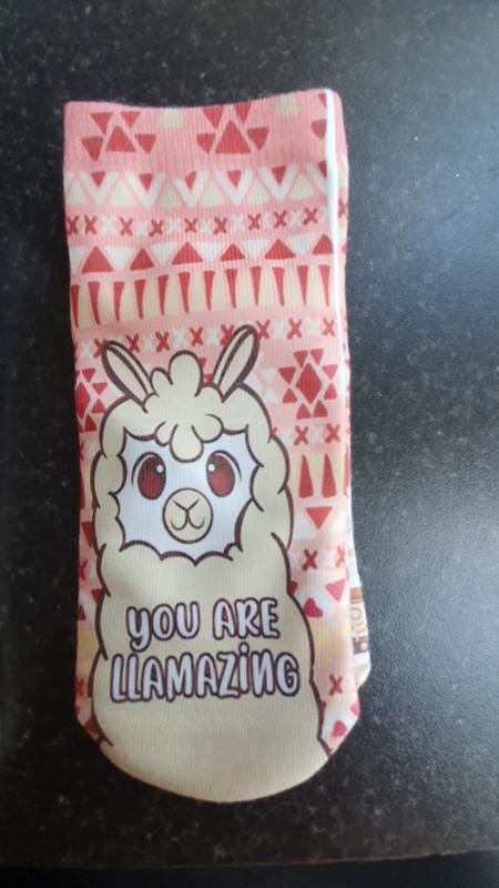 Funny Inspirational Quote Llama Alpaca Ankle Socks Geekyget