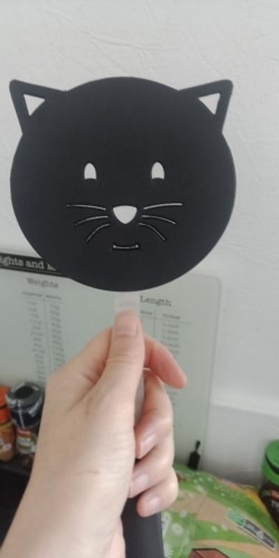 Non-Stick Cat Face Frying Spatula Kitchen Turner - GEEKYGET