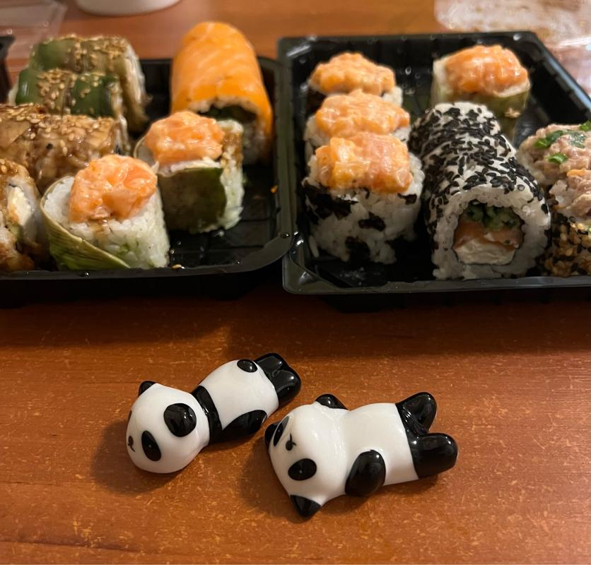 Ceramic Panda Paintbrush Chopsticks Holder - GEEKYGET