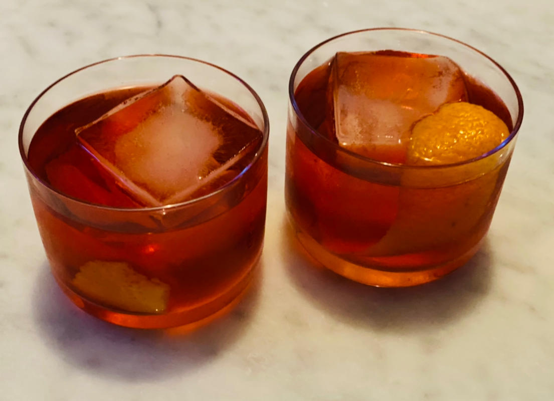 Viski Crystal Negroni Tumblers Set of 2 - Premium Crystal Glass ...