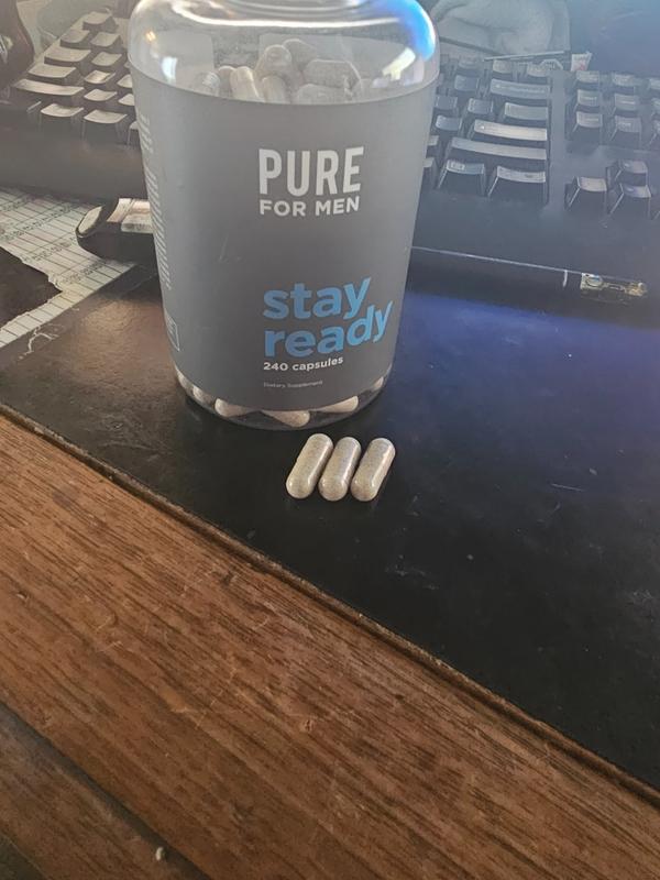 Pure for Men | Stay Ready Fiber | Vegan Proprietary Blend