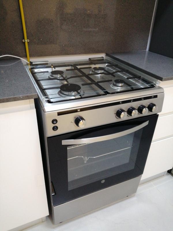 Buy Hoover Full Gas Cooker, Silver | Jashanmal UAE