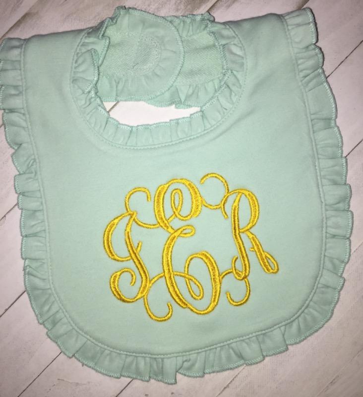 Ruffle Baby Bibs - ARB Blanks