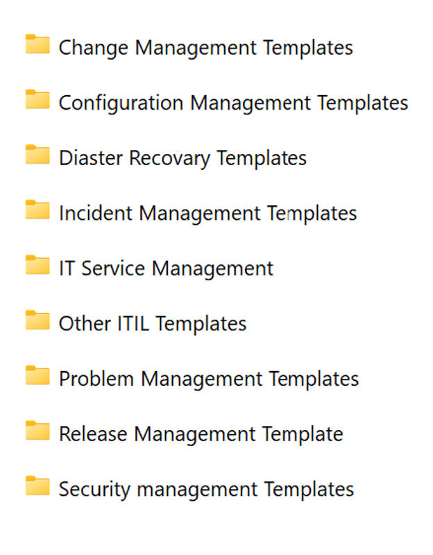 The MEGA Bundle (7 in 1) – ITSM Docs - ITSM Documents & Templates