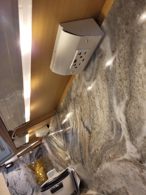 Hubbell Ru270wz Under Cabinet Outlet Box White | Cabinets Matttroy