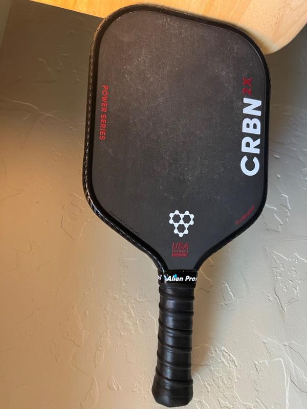 CRBN 2X Power Series (Square) Carbon Fiber Pickleball Paddle – CRBN ...