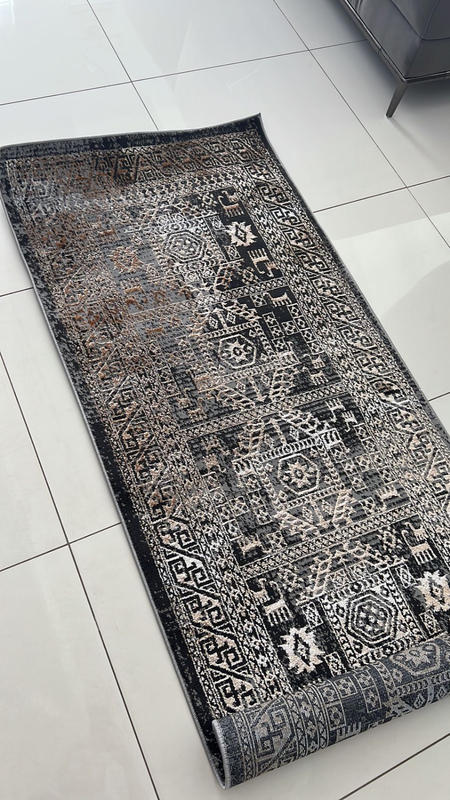 Alin Brown Vintage Rug - Kristal Carpets