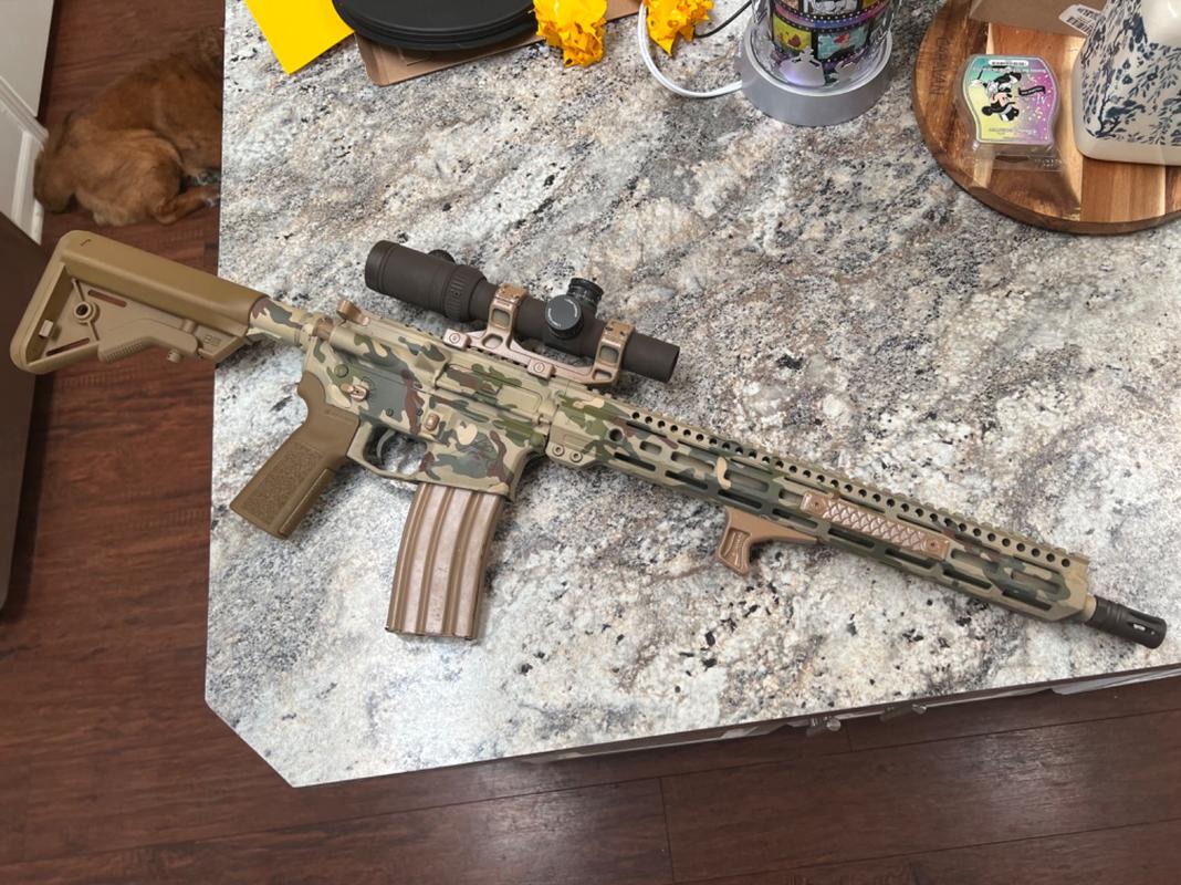 MULTICAM Camouflage Stencil Pack for Duracoat, Cerakote, Gunkote ...