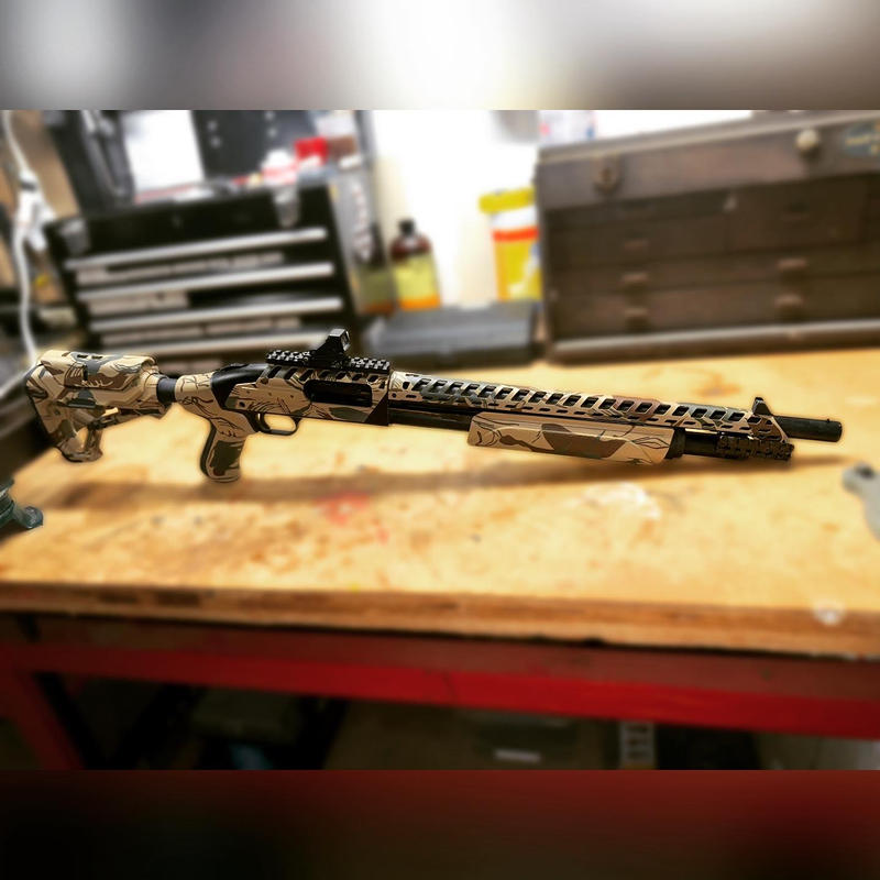 RHODESIAN Camo Stencil Pack for Duracoat, Cerakote, Gunkote & spray ...