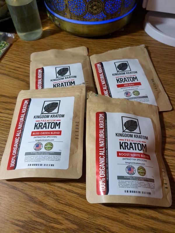 Small Kratom Powder Sample Pack - Kingdom Kratom